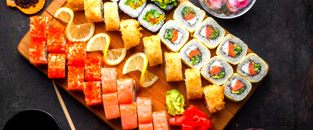 Los 20 mejores buffets de sushi en Valencia